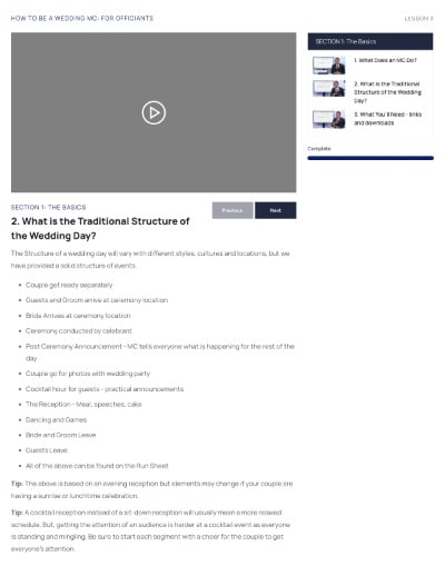 2. What is the Traditional Structure of The Wedding Day? - Wedding ...